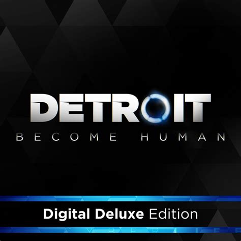 Detroit Become Human Digital Deluxe Edition 2018 PlayStation 4 Box