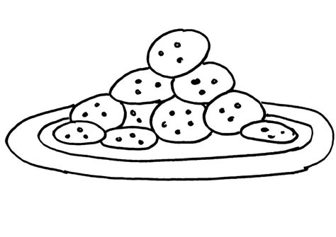 Galletas Para Pintar Postres Dulces Postres Dibujos Para Colorear The