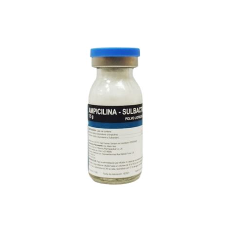 Ampicilina Sulbactam Ampolla 1 5Gr I M I V Blue Medical Farmadon