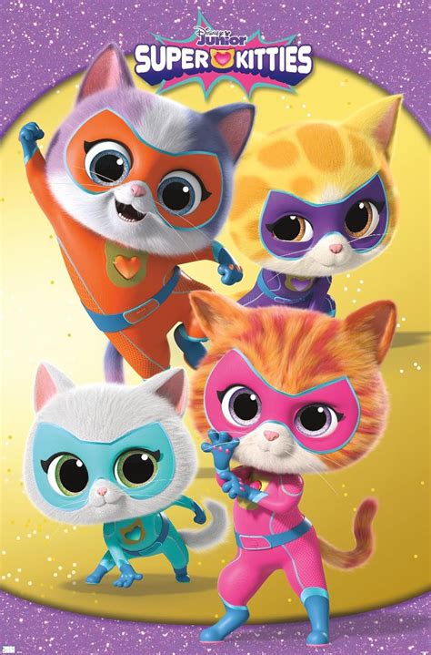Amazon Trends International Disney Junior Super Kitties Group