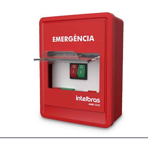 Botoeira 02 Botões Liga desliga para Bomba de Incêndio Amb3202 Tasso