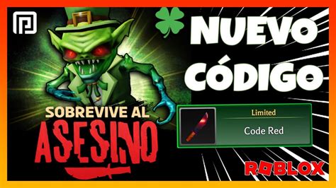 NUEVO CODIGO de SURVIVE THE KILLER San Patricio Códigos de