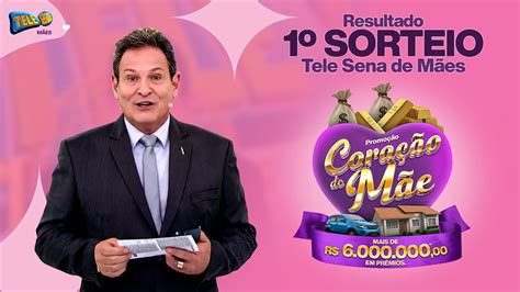 Confira o 1º Sorteio da Tele Sena de Mães 2023 23 04 2023 YouTube