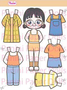 Panini Paper Doll Dress Up Set