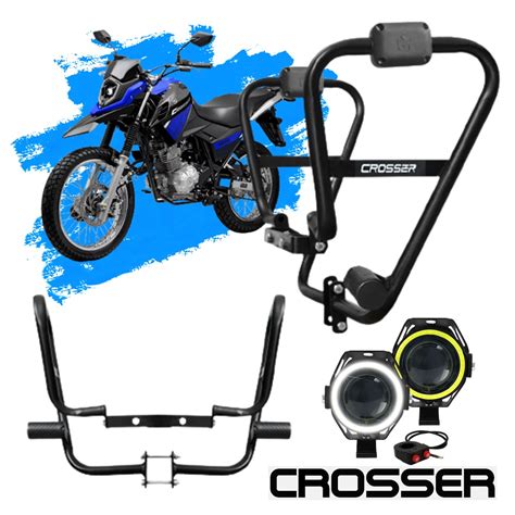 Protetor De Carenagem Xtz 150 Crosser Par De Led 2023 Shopee Brasil