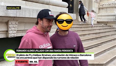Fernando Alonso y Melissa Jiménez pillados de viaje romántico Ella