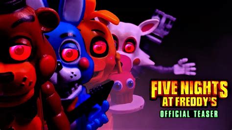 Fnaf Movie Trailer In Lego Toy Animatronics Five Nights At Freddy S