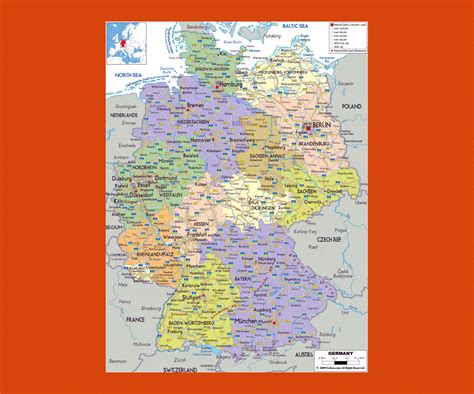 Maps Of Germany Collection Of Maps Of Germany Maps Of Europe