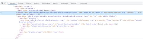 testing unable to find dropdown in selenium which is hidden stack overflow