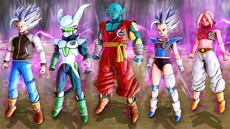 ALL CAC RACES W BEAST TRANSFORMATION Dragon Ball Xenoverse 2 DLC