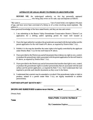 Fillable Online Draft Proposed Affidavit Of Right To Produce