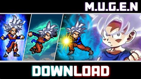 New Char Goten Mui Jus By Luan Mugen Jus Char Youtube