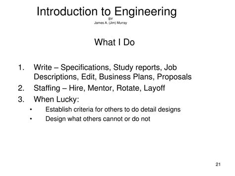 Ppt Introduction To Engineering Powerpoint Presentation Free