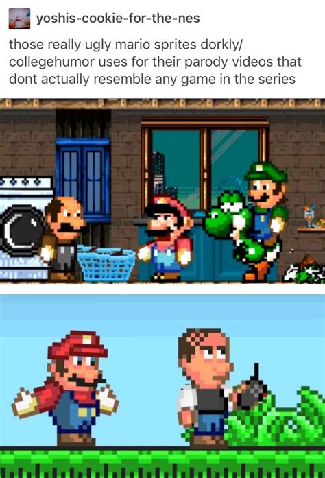 Only Yoshi S Sprite Is From The Official Games Super Mario Know