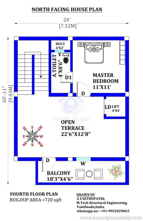 House Plans North Facing 1bhk Home Design G 5 Ghar Ka Naksha