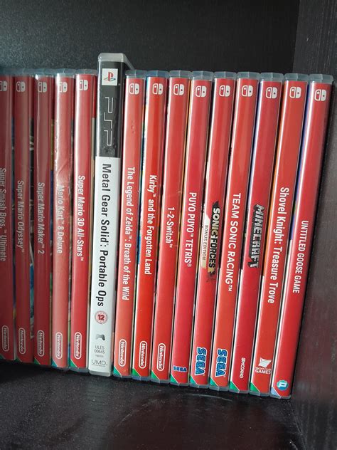My Nintendo Switch Game Collection R Tomorrow
