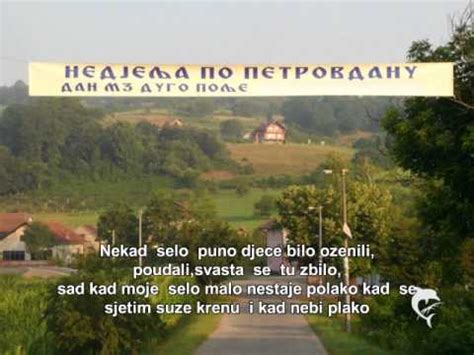 Zavicaju Moj Mili YouTube