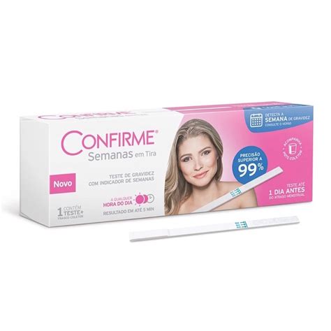 Confirme Teste De Gravidez Semanas Em Tira C 1 Shopee Brasil