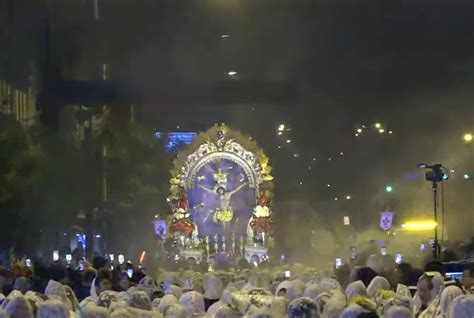 Cuál fue el recorrido del Señor de los Milagros Conoce las siguientes