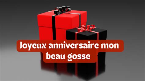 Joyeux Anniversaire Mon Beau Gosse V Ux D Anniversaire Pour Une