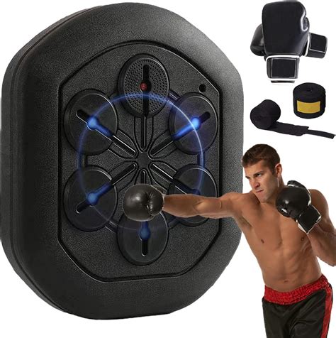 Macchina Da Boxe Musicale Per Parete Obiettivo Di Reazione Di Boxe