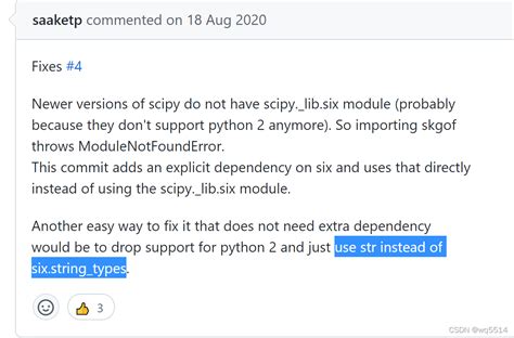 python3 scipy lib six six xrange csdn博客