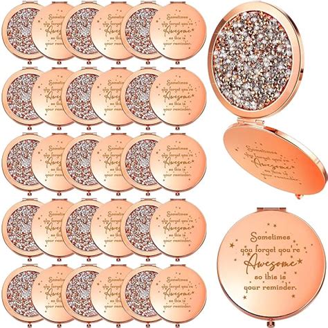 Amazon Roowest Pcs Inspirational Compact Mirror Sometimes You