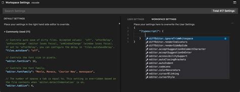 Editing Default VSCode JSON Settings Not Possible Visual Studio Code