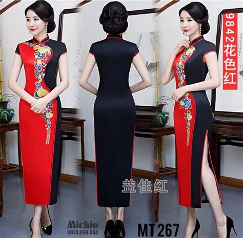 Các Mẫu Áo Dài Sườn Xám Cho Người Trung Tuổi Phong Cách Tinh Tế Và