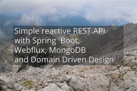 how to develop a reactive crud rest api with spring w