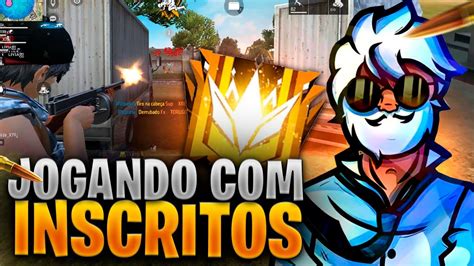 Live Ffjogando Inscritosrumo Ao Desafiantefree Fire Ao Vivo