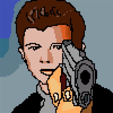 Editing Rick Astley Free Online Pixel Art Drawing Tool Pixilart