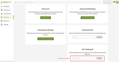 How To Add Your Google Analytics Tracking Id Prepear