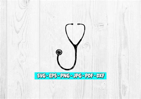 Stethoscope Svg Nurse Svg Doctor Svg Ekg Heartbeat Etsy