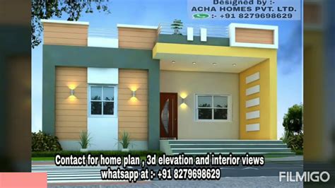 Single Floor House Front Elevation Design Home Alqu