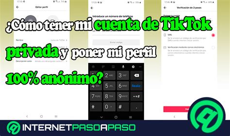 Crear Cuenta Privada De Tiktok Gu A Paso A Paso