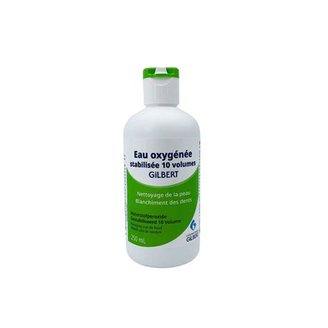 Eau Oxyg N E Volumes Gilbert Antiseptique De Soins
