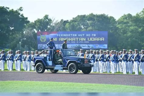Dankodiklatau Hadiri Upacara Peringatan Hut Ke Tni Angkatan Udara