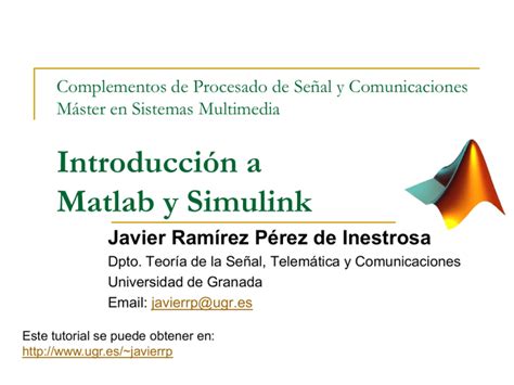 introducción a matlab y simulink