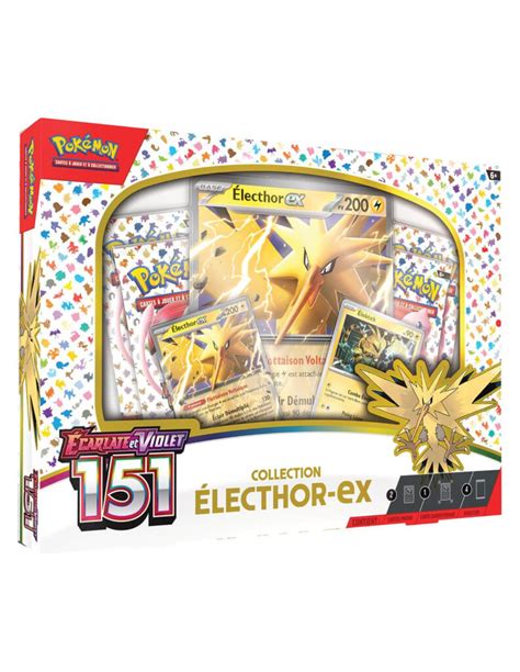 Pokémon EV3 5 Coffret Électhor Ex La cabane de Ludo