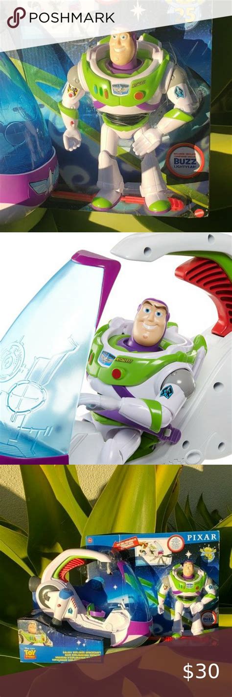 NEW Disney Pixar Toy Story Buzz Lightyear Rocket Toy Story Buzz