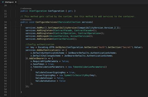 create asp core web api for ethereum dapps tech mint