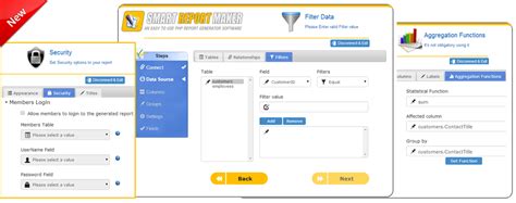 Smart Report Maker Documentation A Report Maker For MYSQL