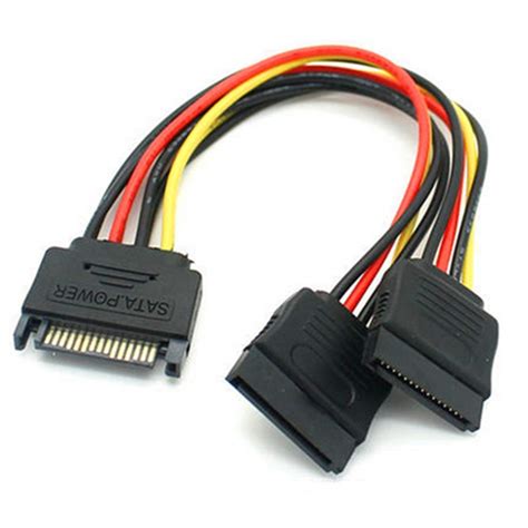Amazon Atneway SATA 15 Pin Power Adapter Cable SATA 15 Pin Male