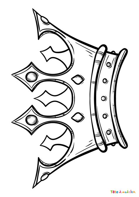 Dessins De Coloriage Couronne Imprimer The Best Porn Website
