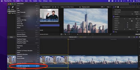 How To Add Transitions In Final Cut Pro In Methods