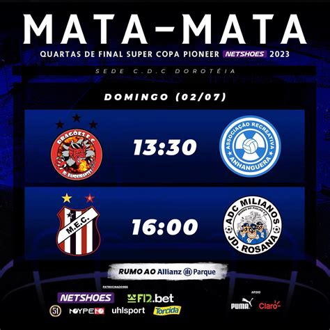 FBB Raça Superação Essência e Amor à camisa Super Copa Pioneer
