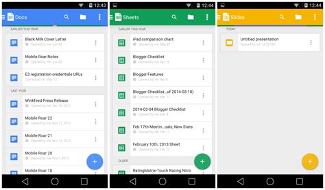 Google Shuts Down QuickOffice Updates Drive Docs Sheets And Slides