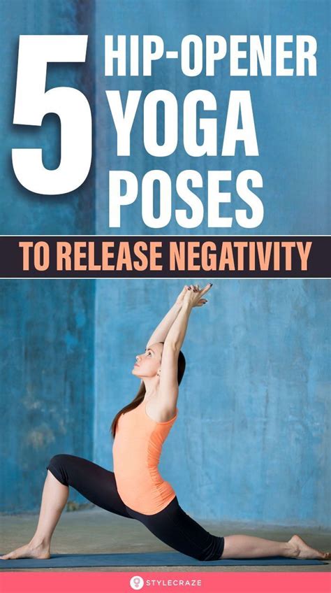 5 Hip Opener Yoga Poses To Release Negativity Yoga Poses Release