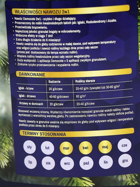 Nawóz Do Iglaków Osmocote 2w1 10 kg Substral Sklep Dla Ogrodu